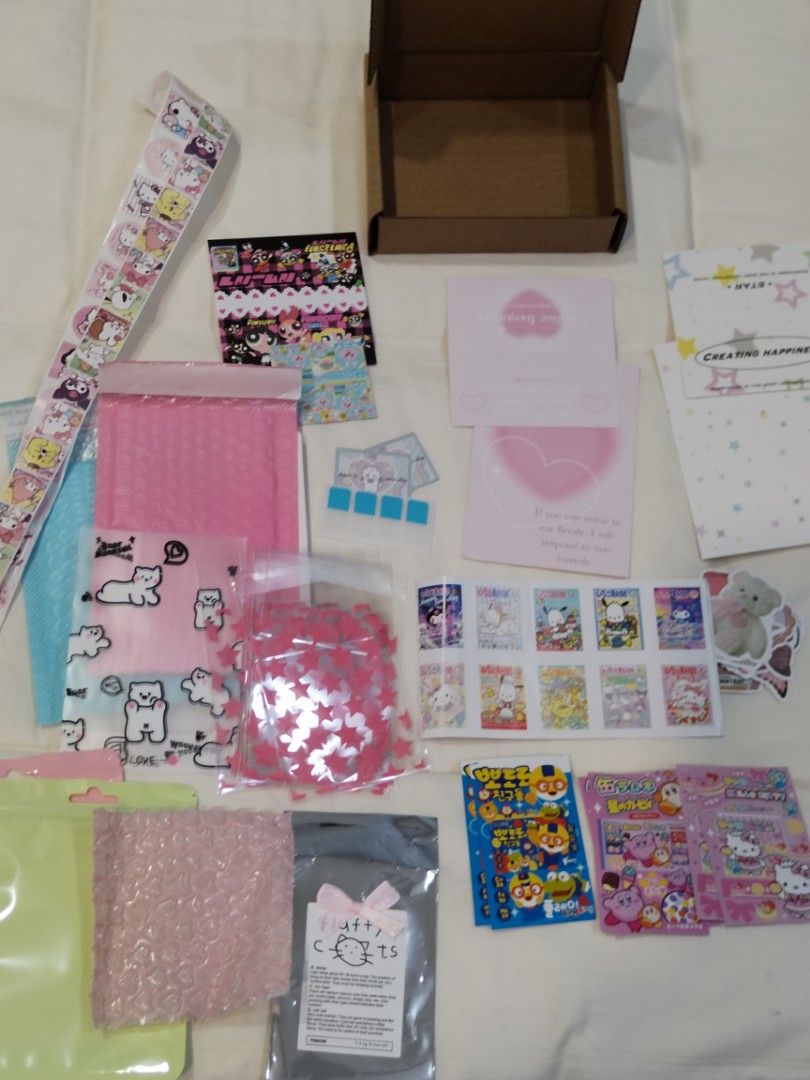 Kpop card packing material random, Hobbies & Toys, Stationery & Craft ...