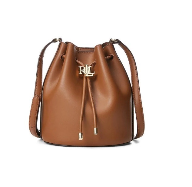 Lauren by Ralph Lauren Andie 25 Large Drawstring Bucket Bag - Tan ...