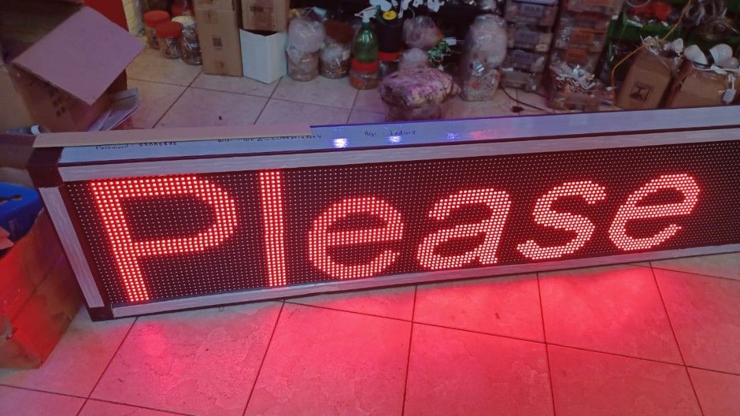 LED LIGHTBOX SIGNAGE (RUNNING LETTERS). Various size Available, Food ...