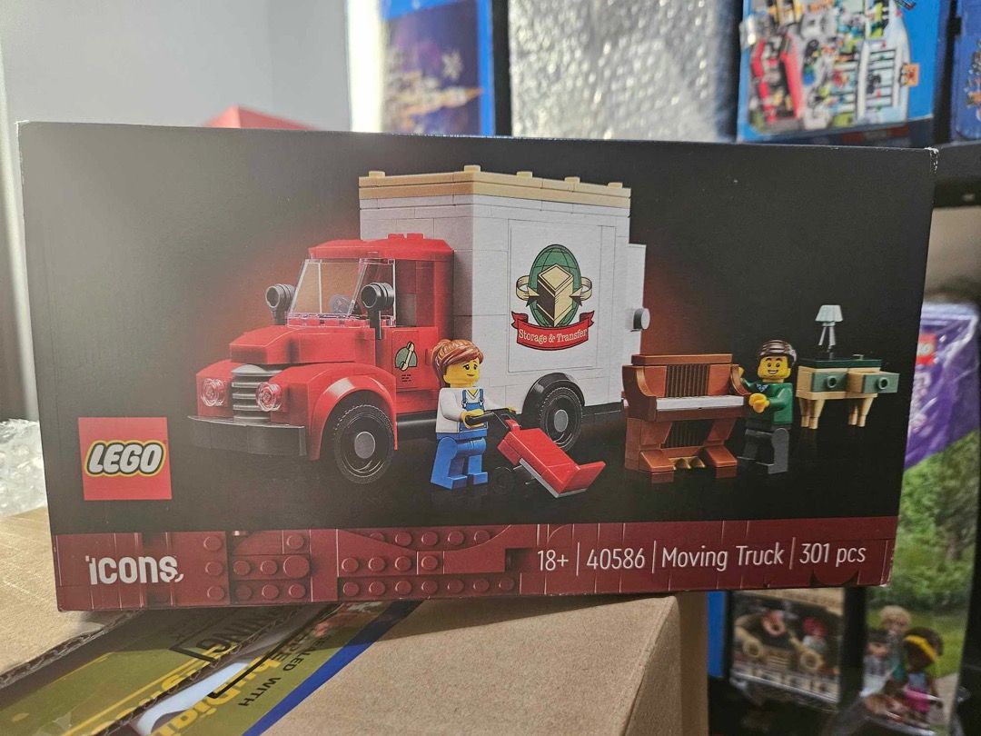 Lego Icons Moving Truck (40586) - Promotional Set, Hobbies & Toys, Toys ...