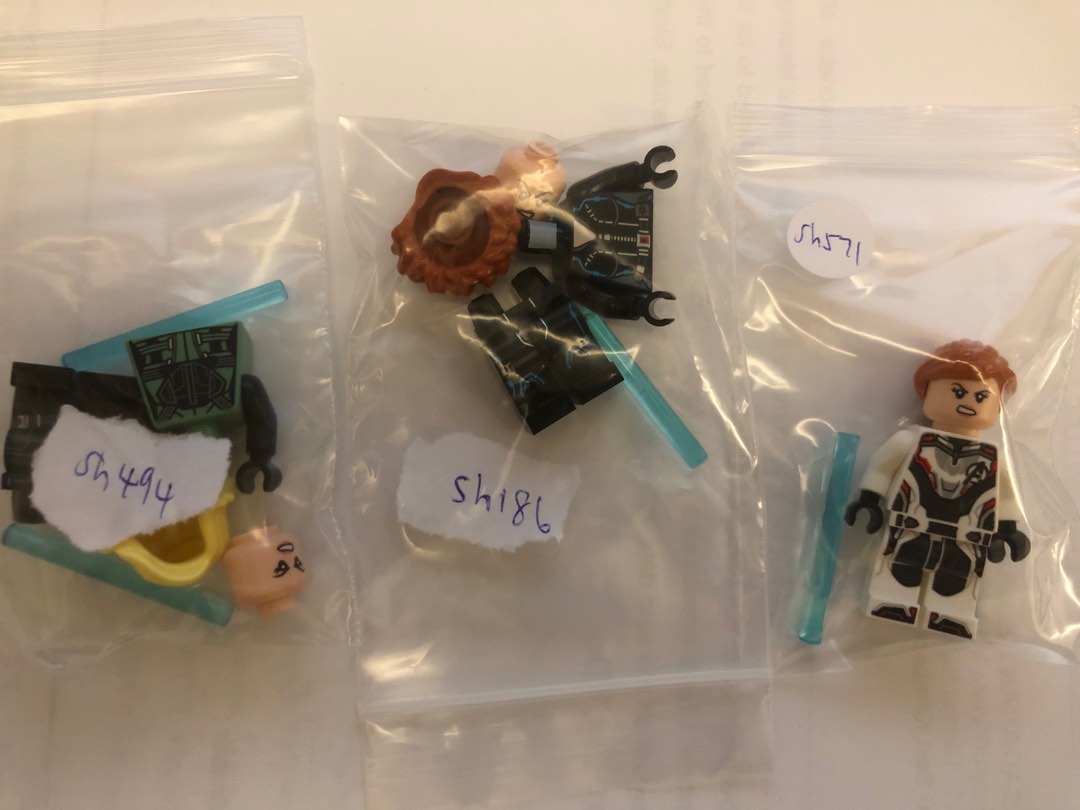Lego sh186 sh494 sh571 black widow, Hobbies & Toys, Toys & Games on ...