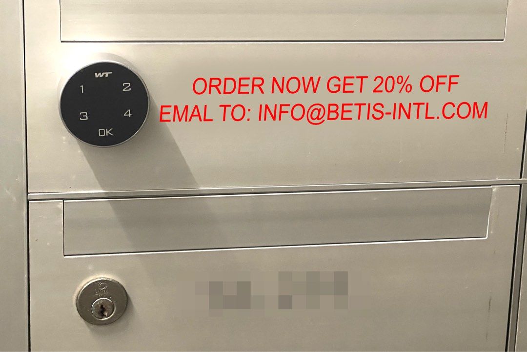 Letterbox Digital Lock, Furniture & Home Living, Security & Locks ...