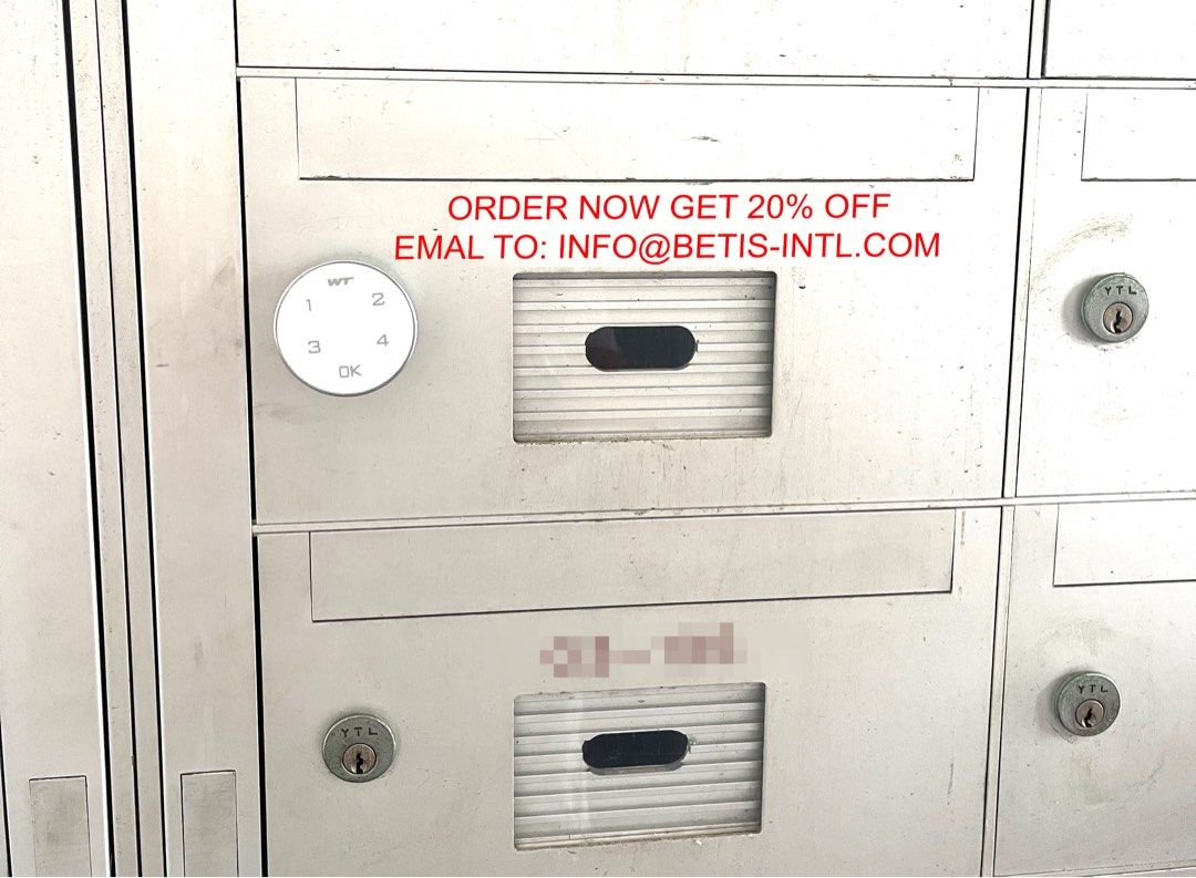 Letterbox Digital Lock, Furniture & Home Living, Security & Locks ...