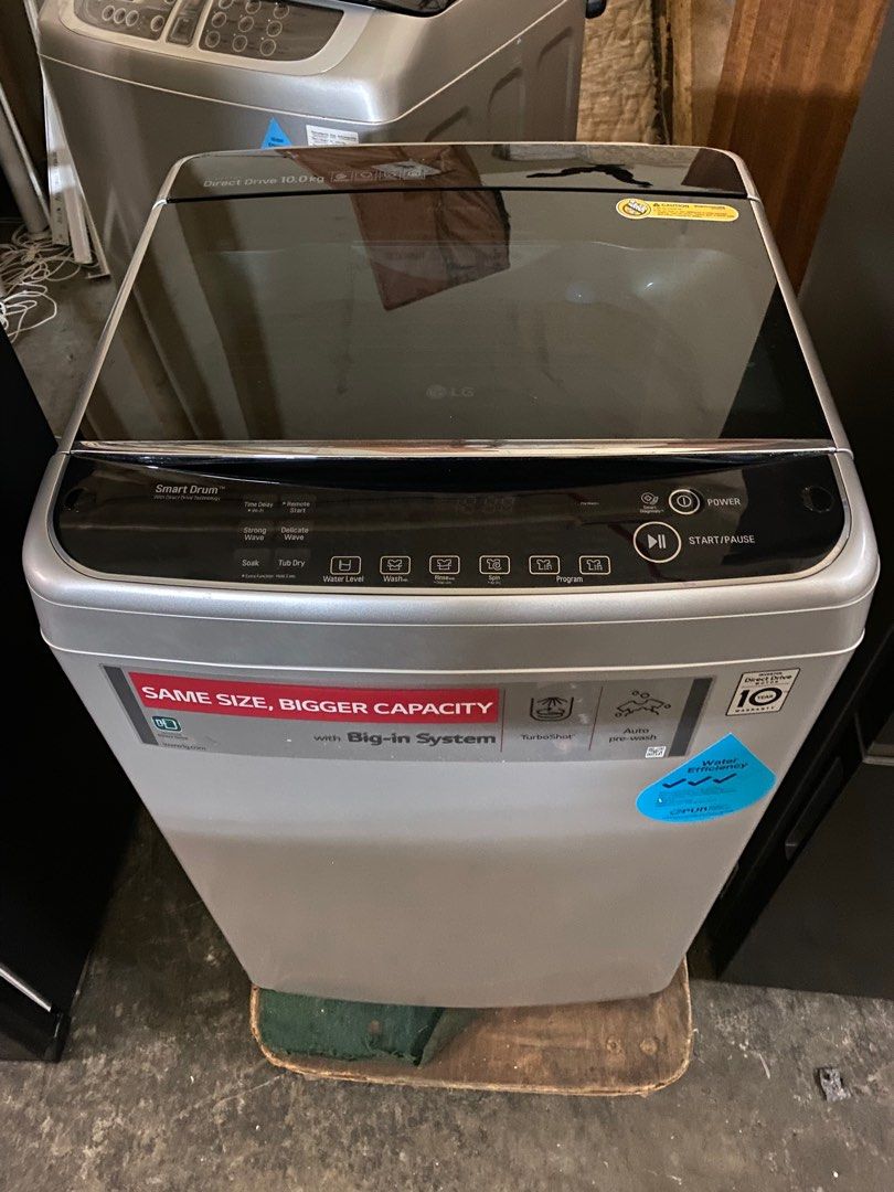 Lg 10kg washing machine / washer, TV & Home Appliances, Washing ...