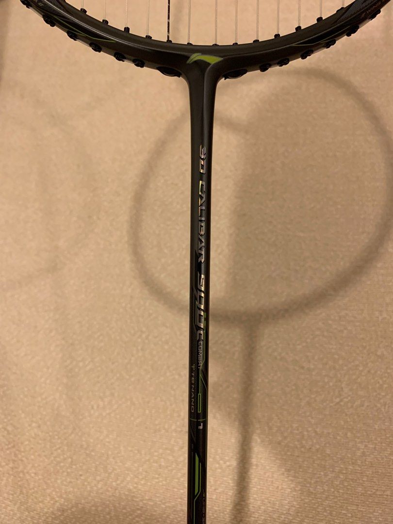 Li Ning 3D Calibar 900C Badminton Racquet , Sports Equipment, Sports ...