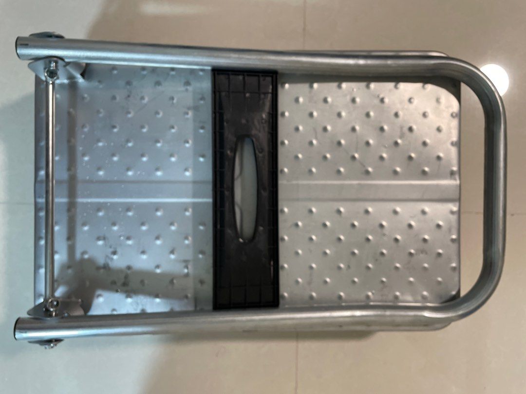 Lightweight Steel Plate Trolley, Furniture & Home Living, Home ...