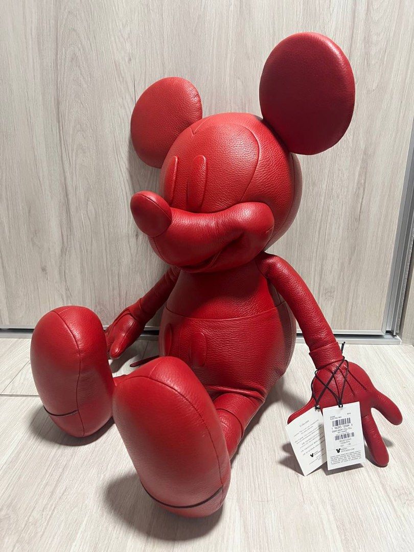 Limited Edition COACH Mickey Mouse Leather Plush, Hobbies & Toys ...
