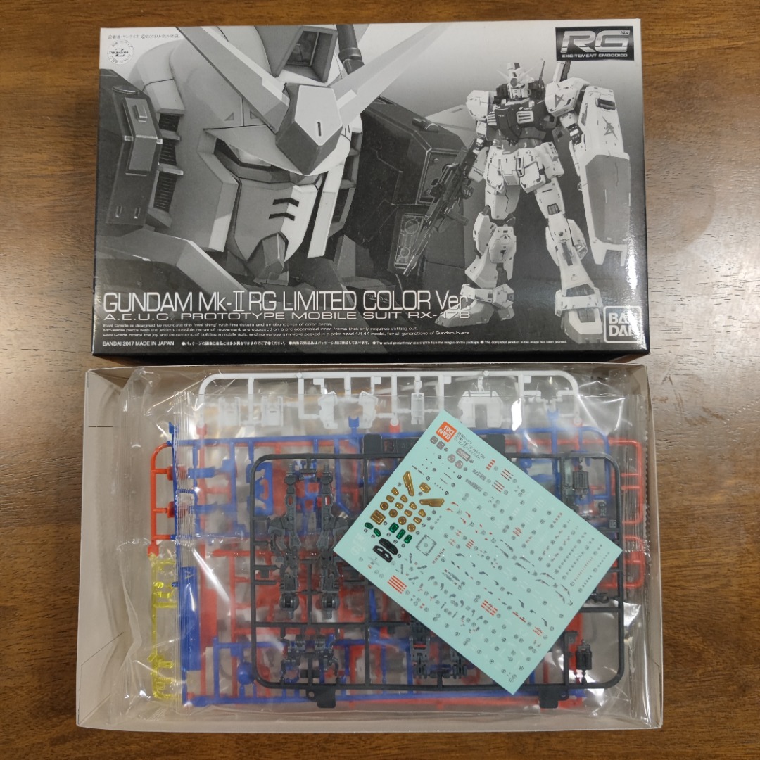 LIMITED RG GUNDAM MK-II RG LIMITED COLOR VER, Hobbies & Toys, Toys ...