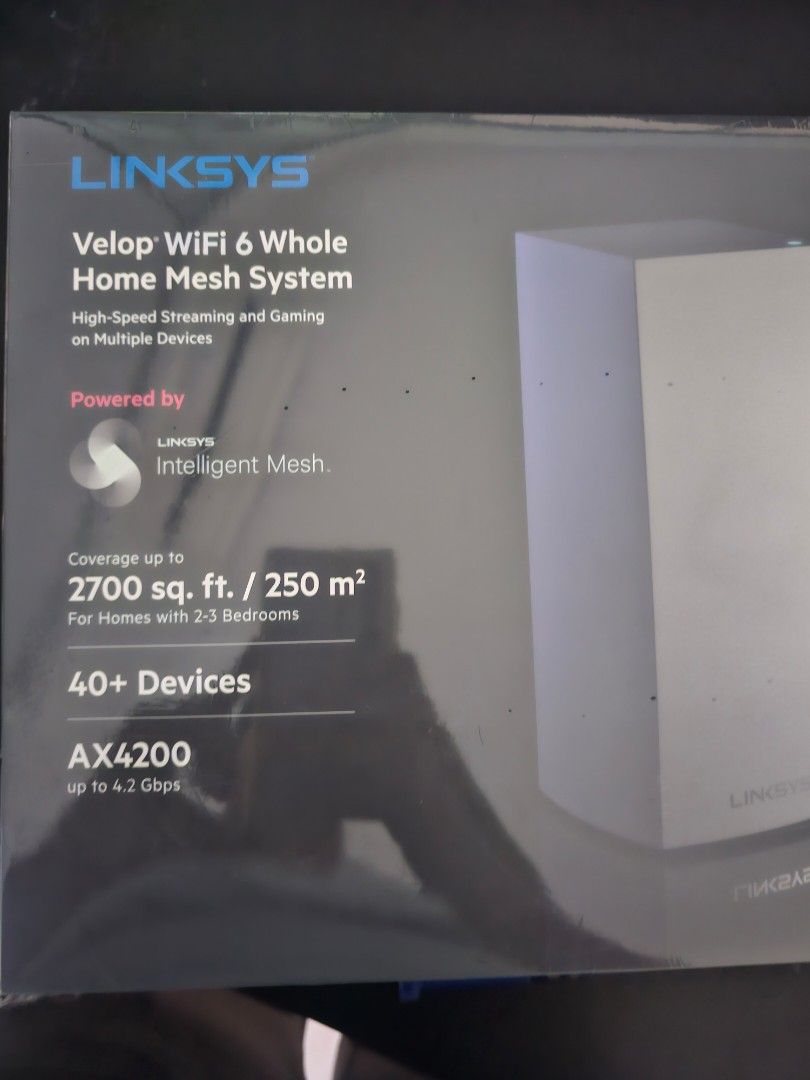 Linksys velop wifi 6 AX4200, Computers & Tech, Parts & Accessories, Networking on Carousell