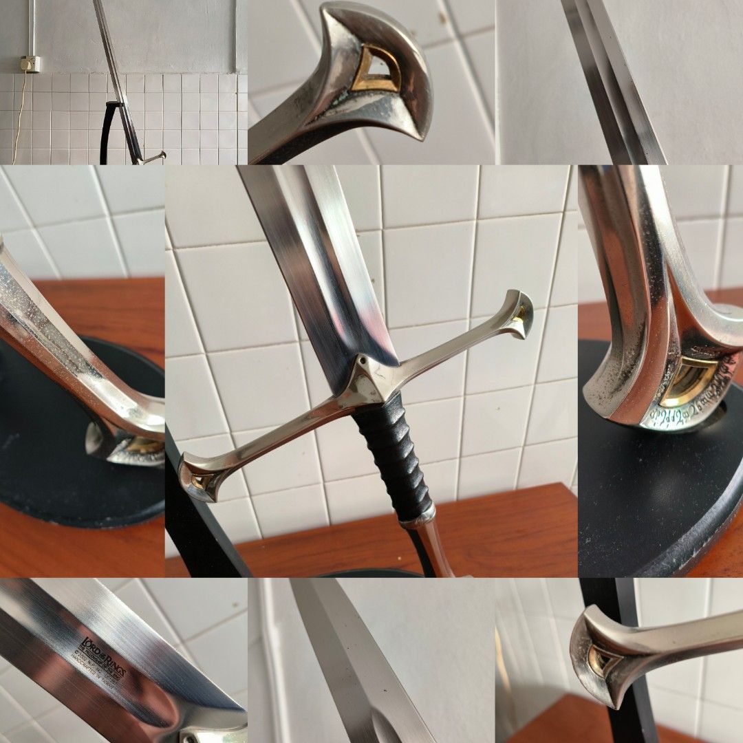 Lord of The Rings Prop/ Narsil / Sword / Aragorn / LOTR, Hobbies & Toys ...