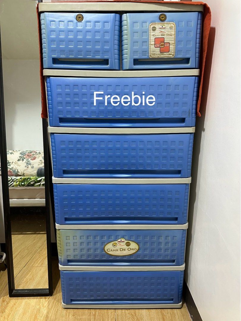 Megabox Wardrobe Cabinet + Free Orocan Drawer, Furniture & Home Living ...