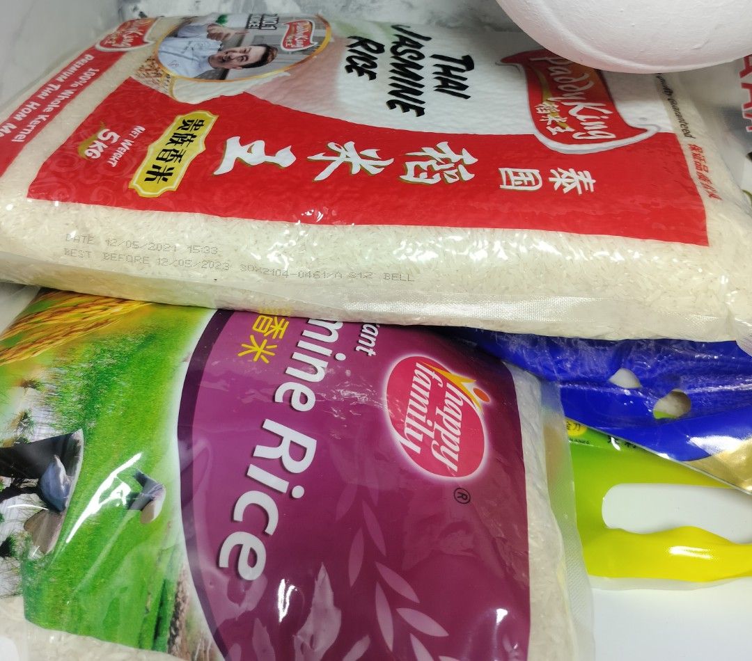 Many packets of rice for sale, Food & Drinks, Rice & Noodles on Carousell
