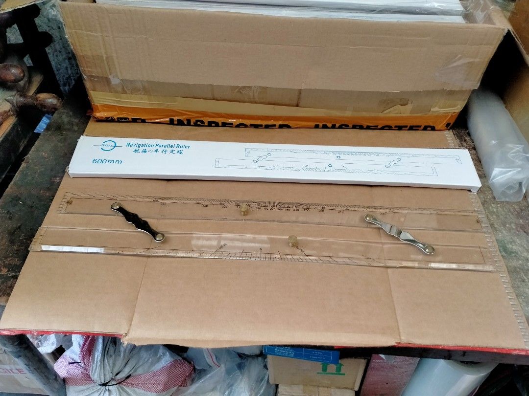 Marine Navigation Parallel Ruler 600mm IMPA 371002, Commercial ...