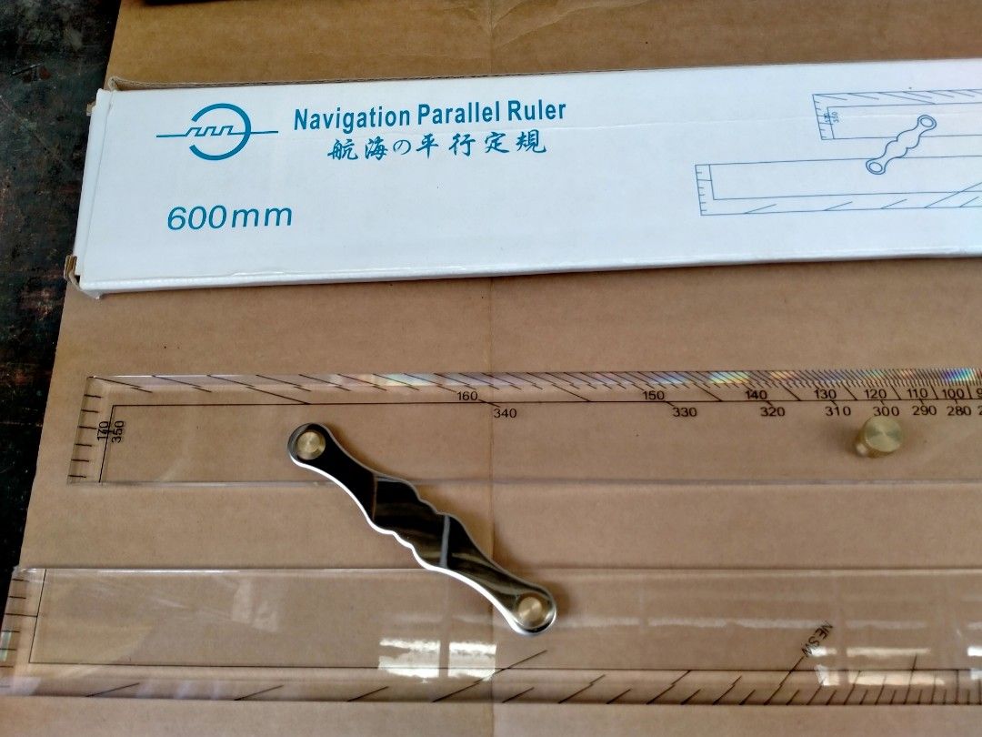 Marine Navigation Parallel Ruler 600mm IMPA 371002, Commercial ...