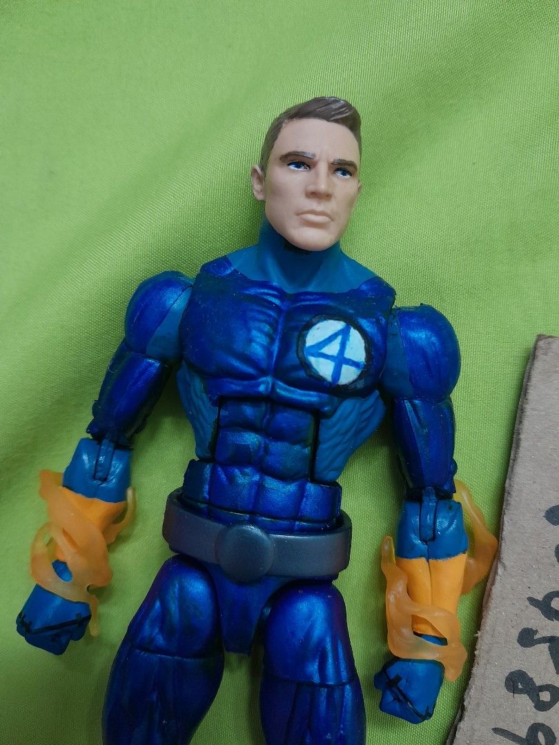 Marvel legends fantastic four custom repaint fireman, Hobbies & Toys ...