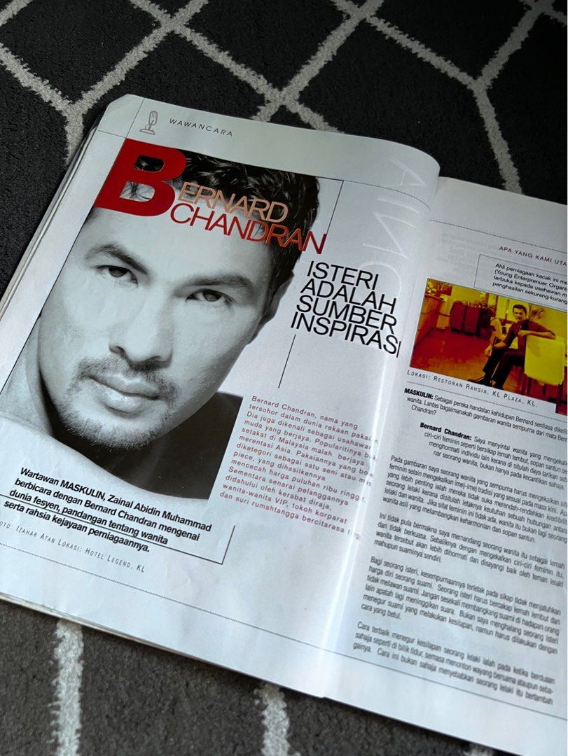 Maskulin edişi Pertama, Hobbies & Toys, Books & Magazines, Magazines on ...