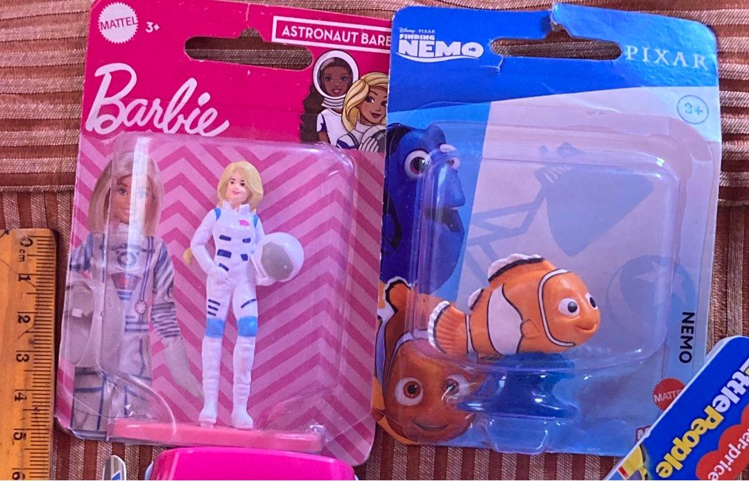 Mattel Cake Toppers Barbie and nemo sold as set, Hobbies & Toys, Toys ...