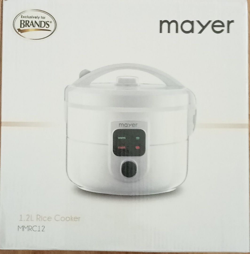 Mayer MMRC12 rice cooker, TV & Home Appliances, Kitchen Appliances ...