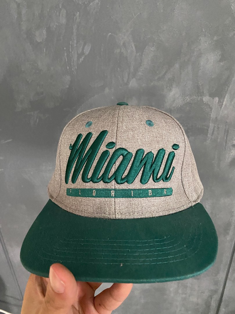 Miami Cap, Men's Fashion, Watches & Accessories, Caps & Hats on Carousell
