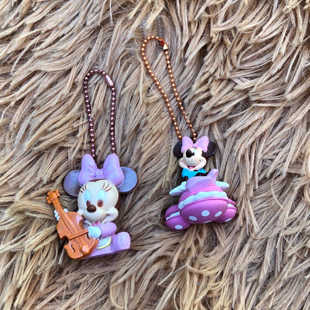 MICKEY MOUSE AND MINNIE MOUSE KEY CHAIN (BUNDLE/SET), Hobbies & Toys ...