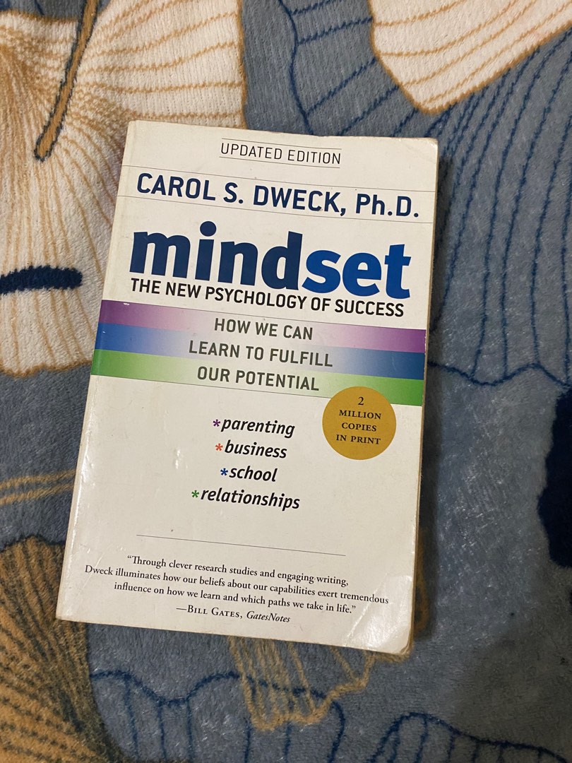 Mindset by Carol S. Dweck, Hobbies & Toys, Books & Magazines, Fiction ...