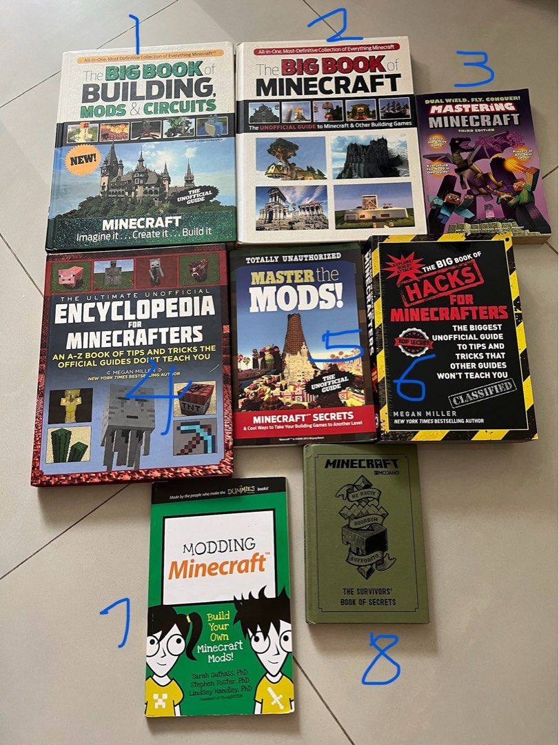 Minecraft books, Hobbies & Toys, Books & Magazines, Children's Books on ...