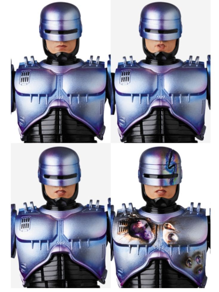 Miracle Action Figure EX No.226 Mafex Robocop 2 Renewal Version Medicom ...