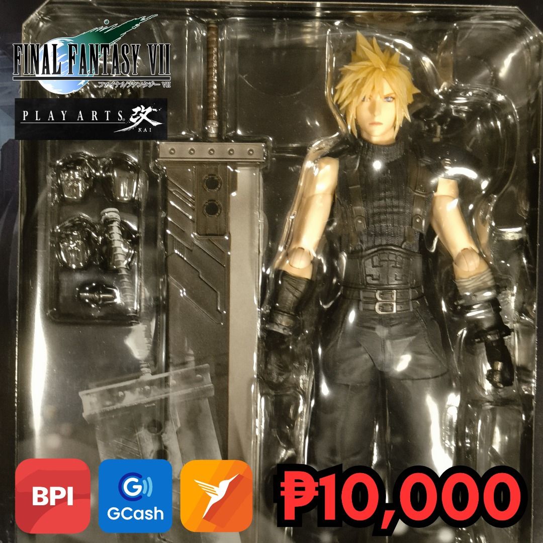 MISB Final Fantasy VII Remake Cloud Strife V2 and Tifa Lockhart V1 ...