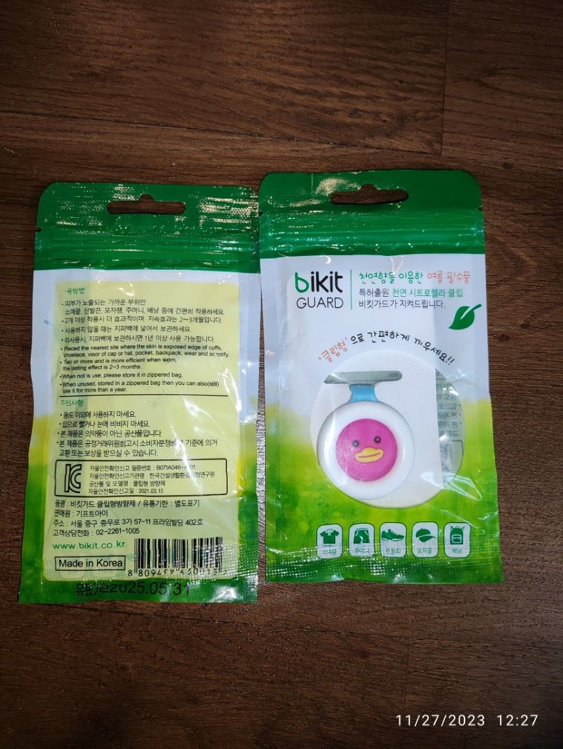 Mosquito insect repellent badge, Babies & Kids, Going Out, Other Babies ...