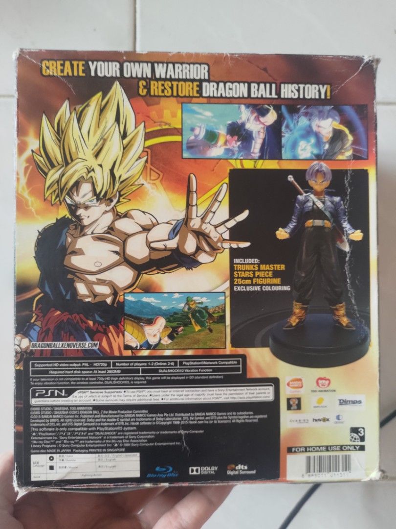 Msp trunks Dragon Ball: Xenoverse - Future Trunks, Hobbies & Toys, Toys ...