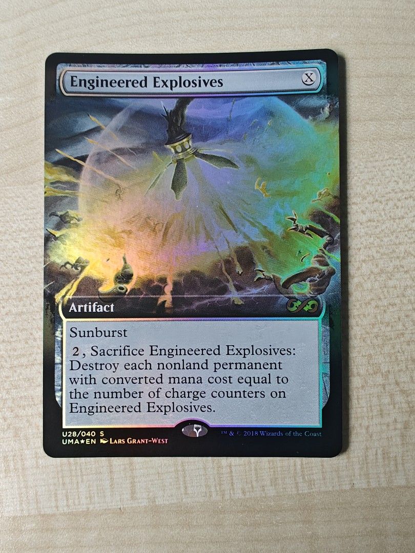 MTG Engineered Explosives Box Topper Foil NM, Hobbies & Toys, Toys & Games on Carousell