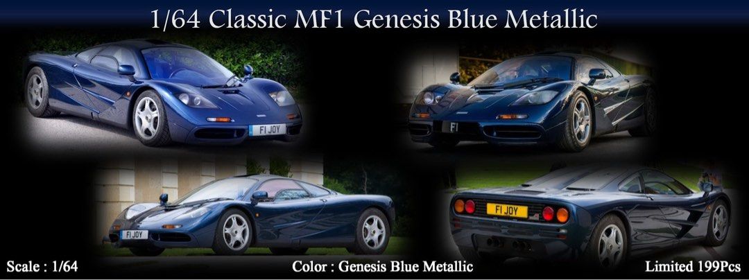 MY64 1/64 McLaren F1, Hobbies & Toys, Toys & Games on Carousell