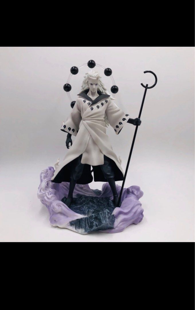 Naruto Shippuden Rikudo Sennin Uchiha Madara Statue Figure, Hobbies ...