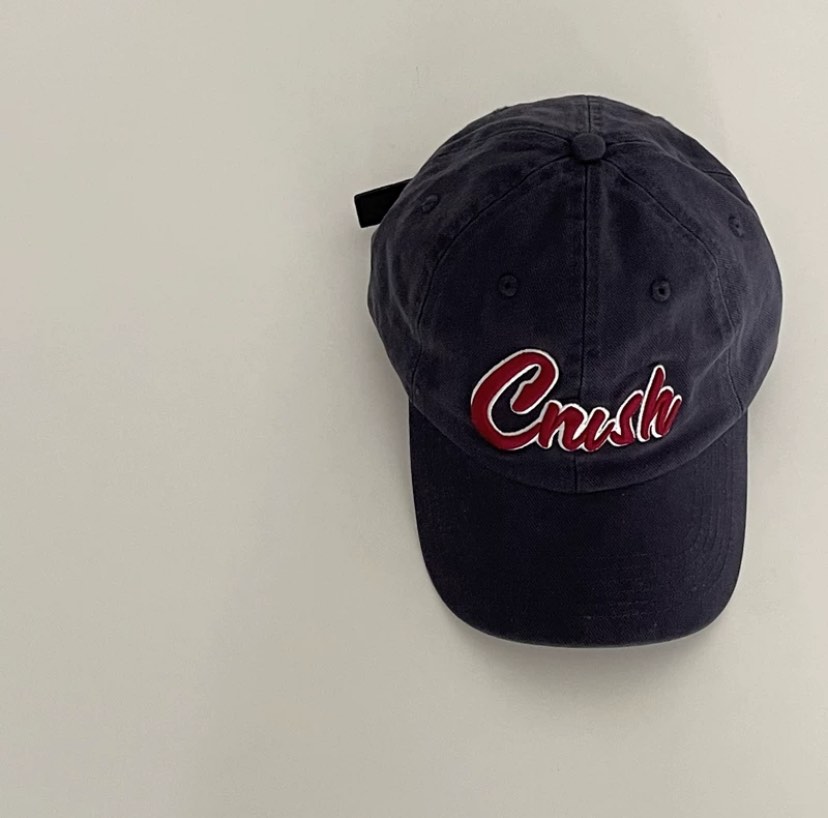 navy blue “ crush “ cap, Men's Fashion, Watches & Accessories, Caps ...