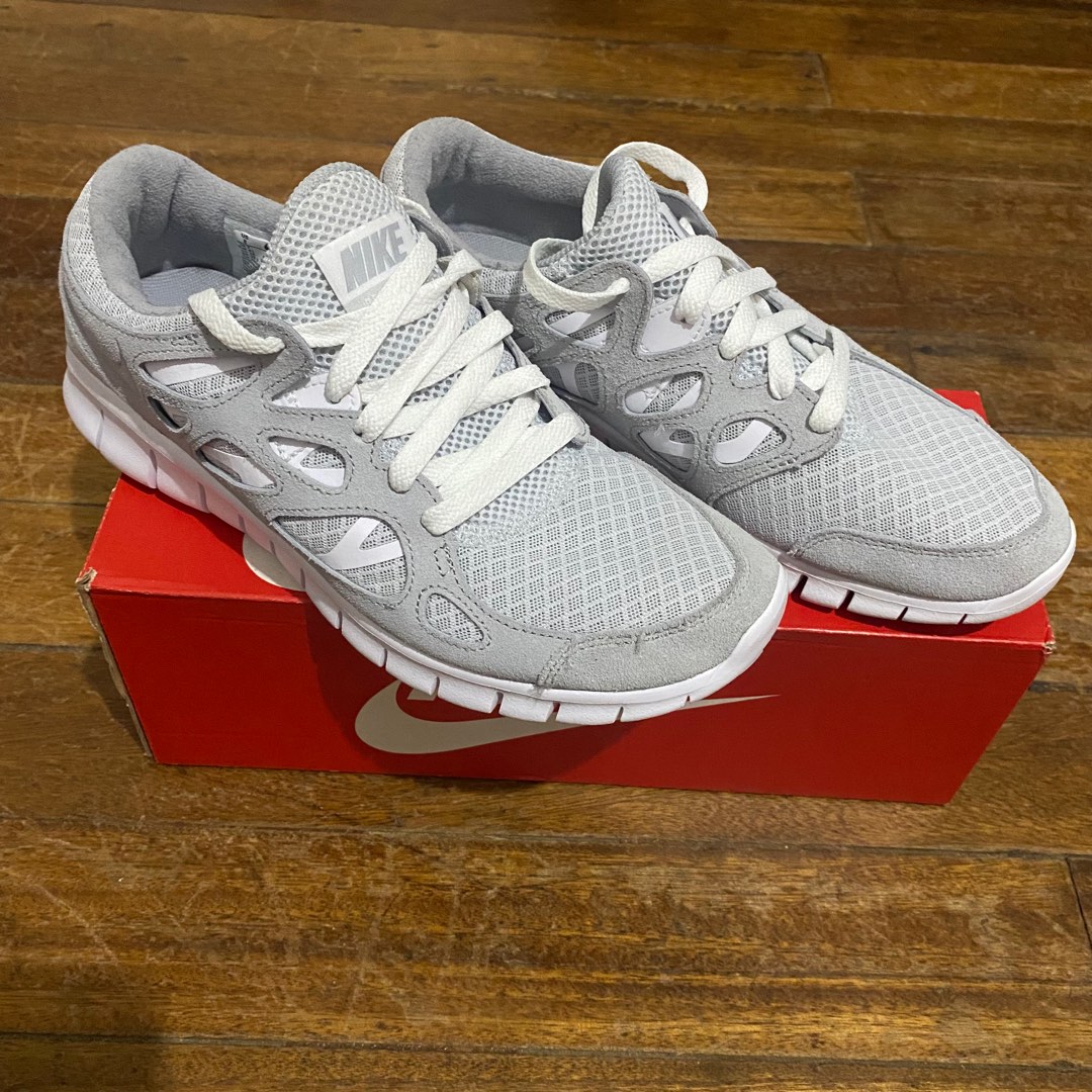 Nike Free Run 2 (Wolf Grey), Women's Fashion, Footwear, Sneakers on ...