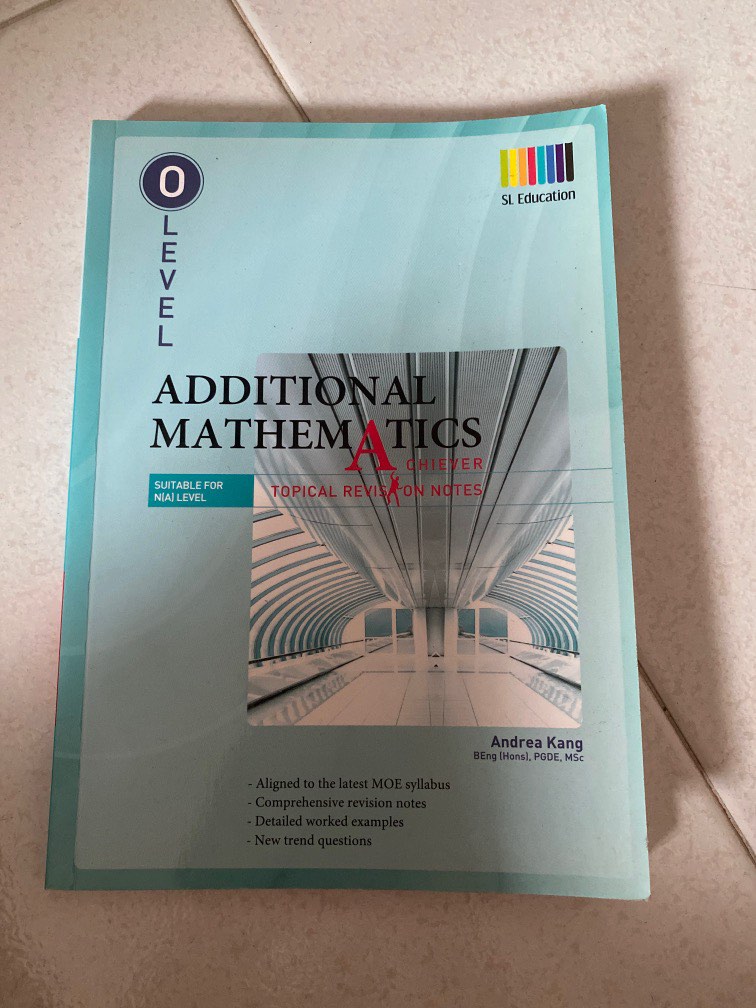 O Level Additional Mathematics, Hobbies & Toys, Books & Magazines ...
