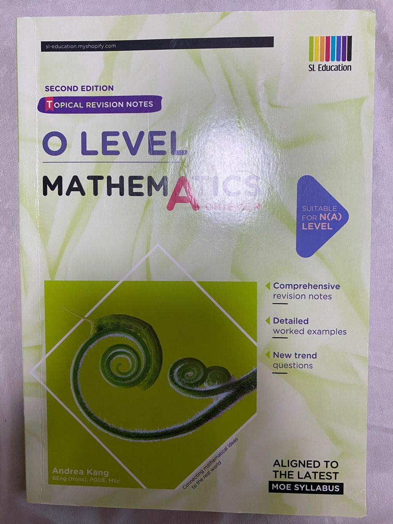 o level e-math revision notes, Hobbies & Toys, Books & Magazines ...