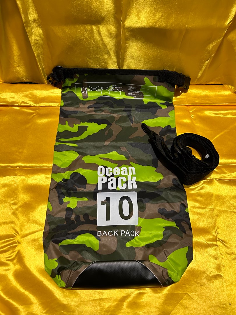 Ocean Pack 10L Waterproof Bag, Hobbies & Toys, Travel, Travel ...