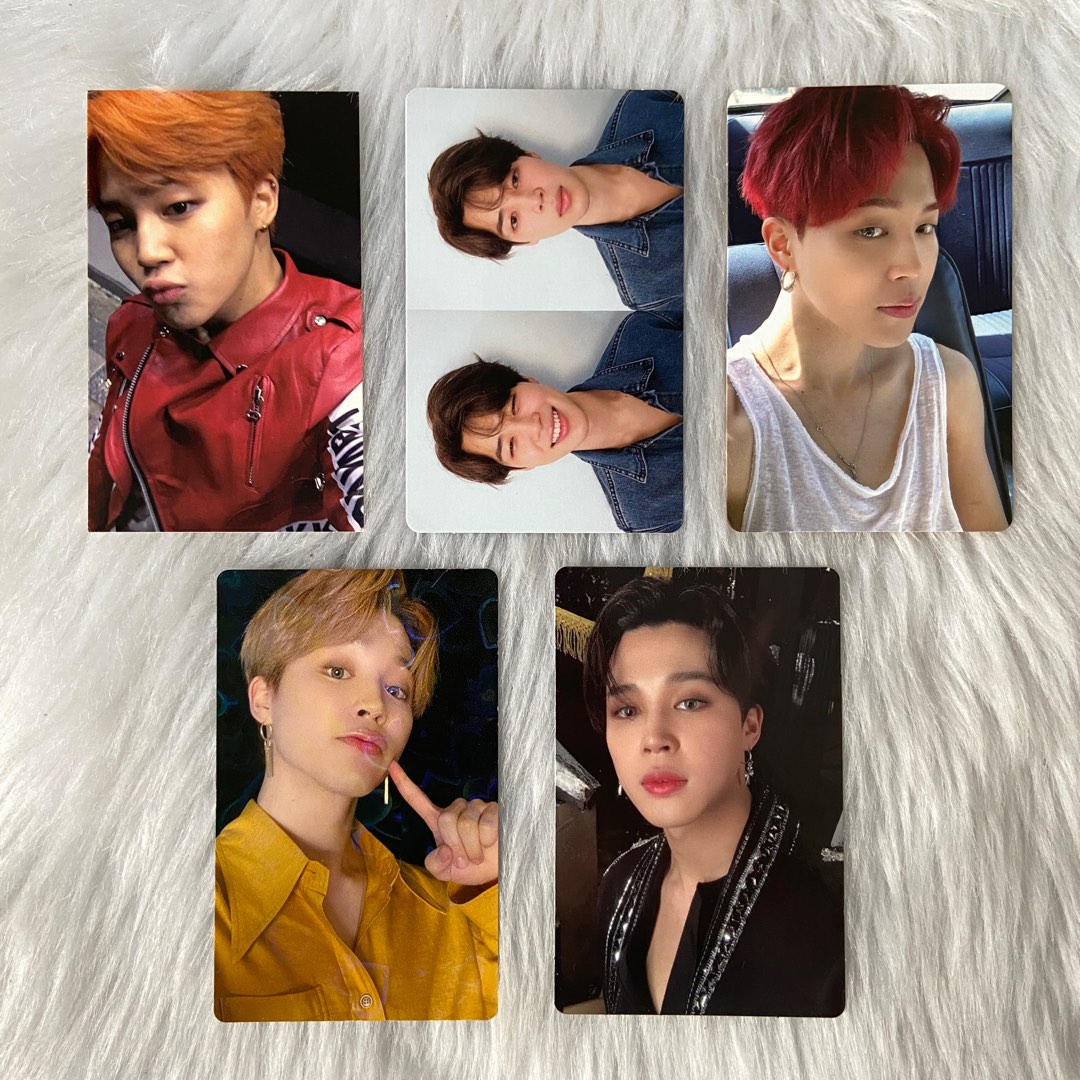 Official BTS Jimin and Yoongi Photocards / PCs (HYYH PT2, YNWA, LY Tear ...