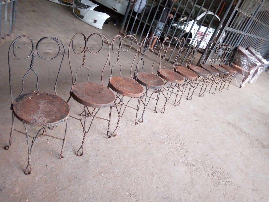 Old Batibot Chairs, Furniture & Home Living, Outdoor Furniture on Carousell