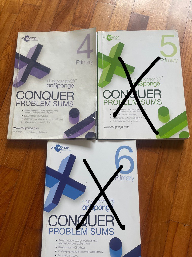 On sponge conquer problem sums, Hobbies & Toys, Books & Magazines ...