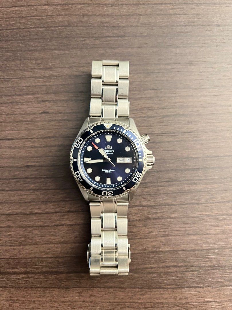 Orient Ray Blue Dial Watch Automatic, Luxury, Watches on Carousell