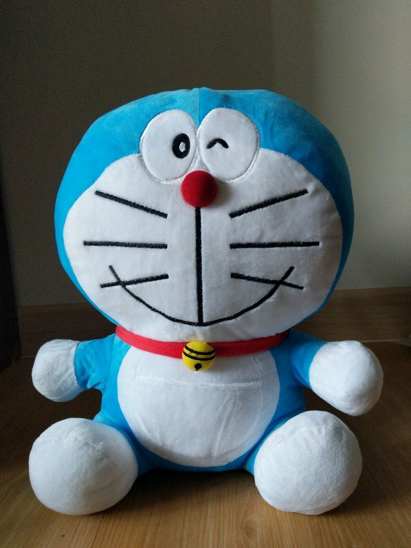 Original Doraemon Plushie Hobbies And Toys Toys And Games On Carousell 