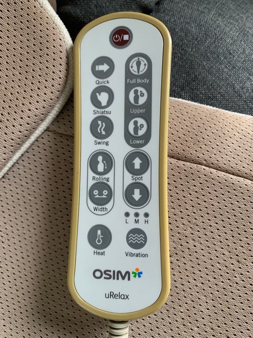 Osim back massage, Health & Nutrition, Massage Devices on Carousell