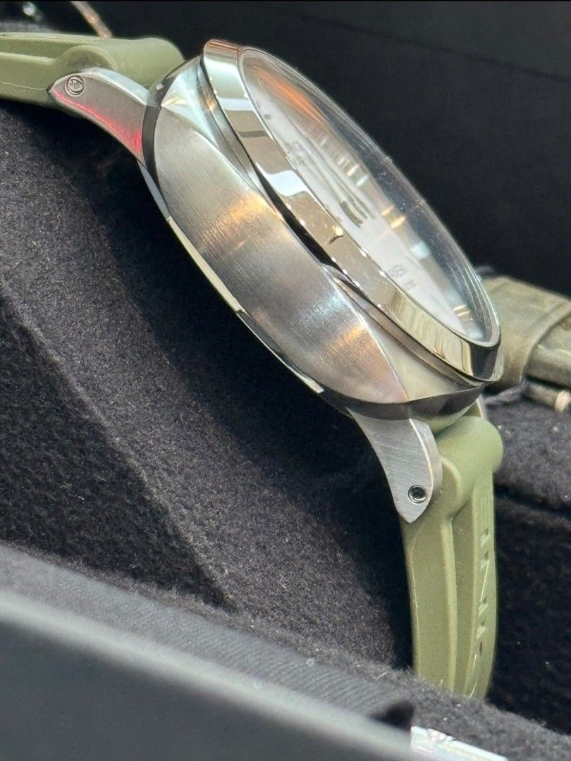 『已交流』PANERAI 沛納海 Luminor Marina PAM01314 三日鍊 PAM1314 小秒針 白色面盤 經典三明治面盤 ...