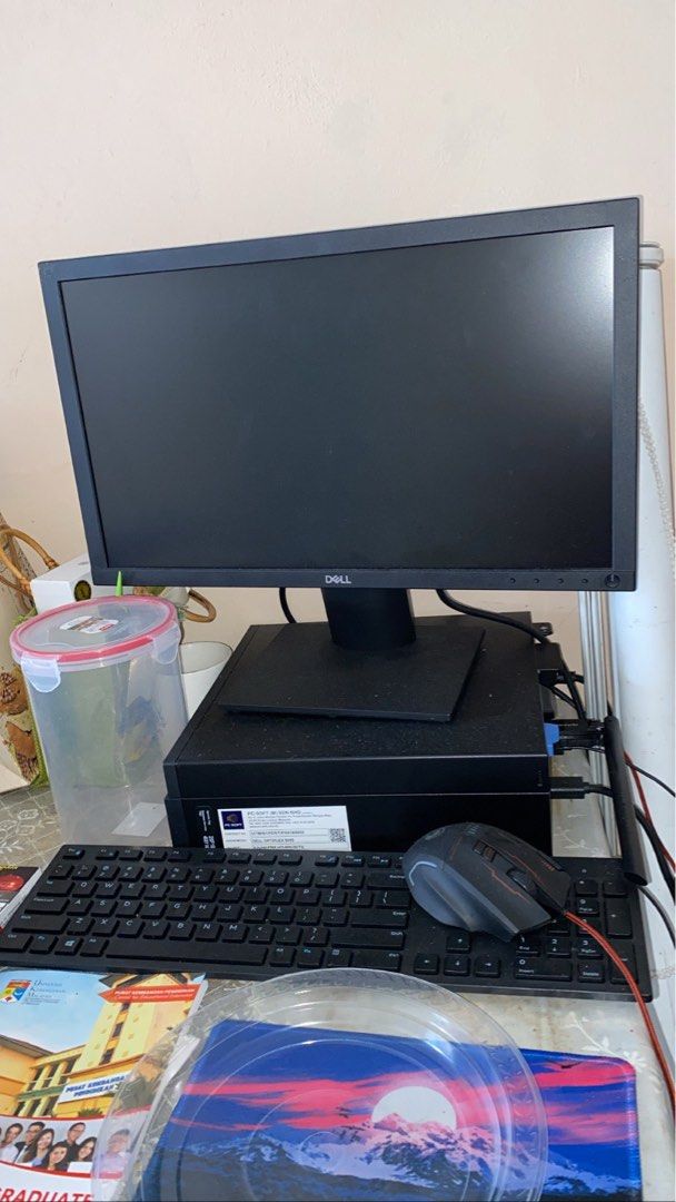 Pc monitor , Keyboard and mouse pad, Computers & Tech, Desktops on ...