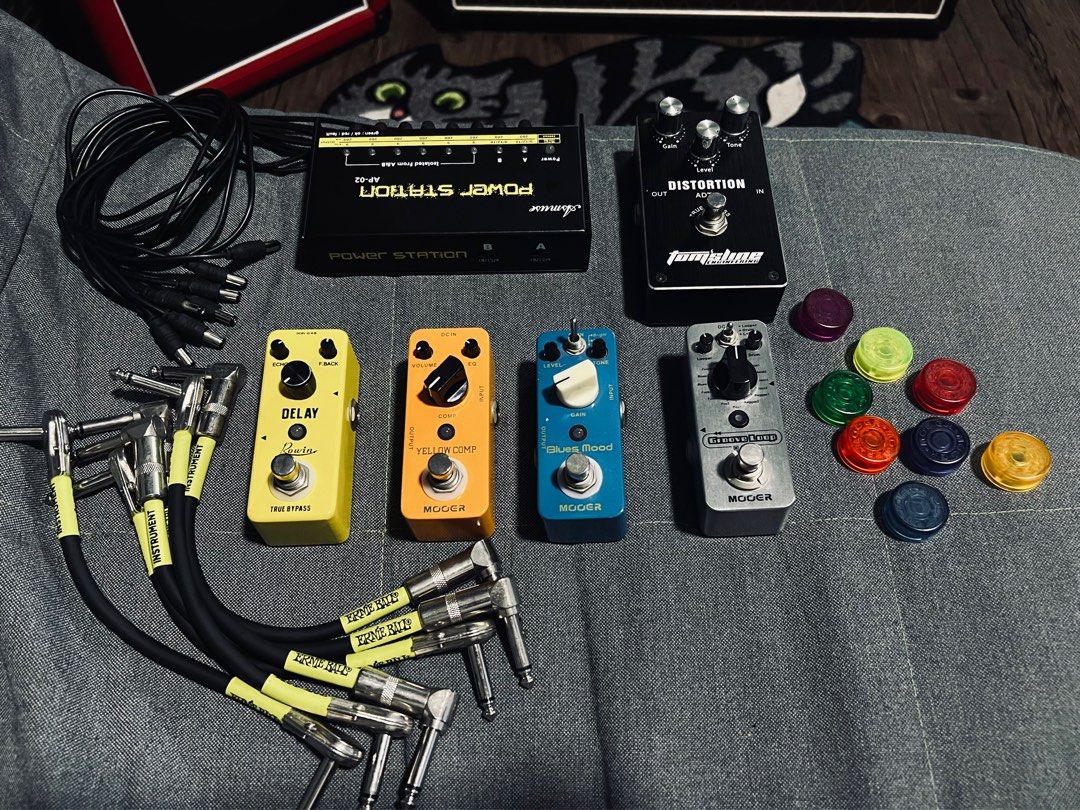 Pedals, power station, patch & footswitch., Hobbies & Toys, Music ...