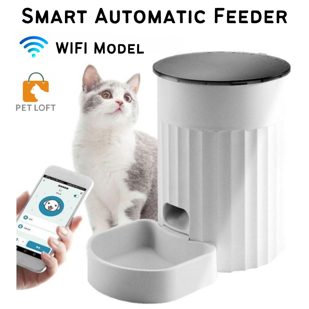 Pet Feeder Automatic Feeder WIFI App Bowl Feeder For Cat Dog Smart ...