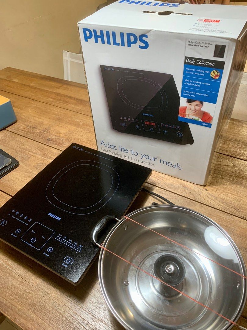 Philips Induction Cooker, TV & Home Appliances, Kitchen Appliances, BBQ ...