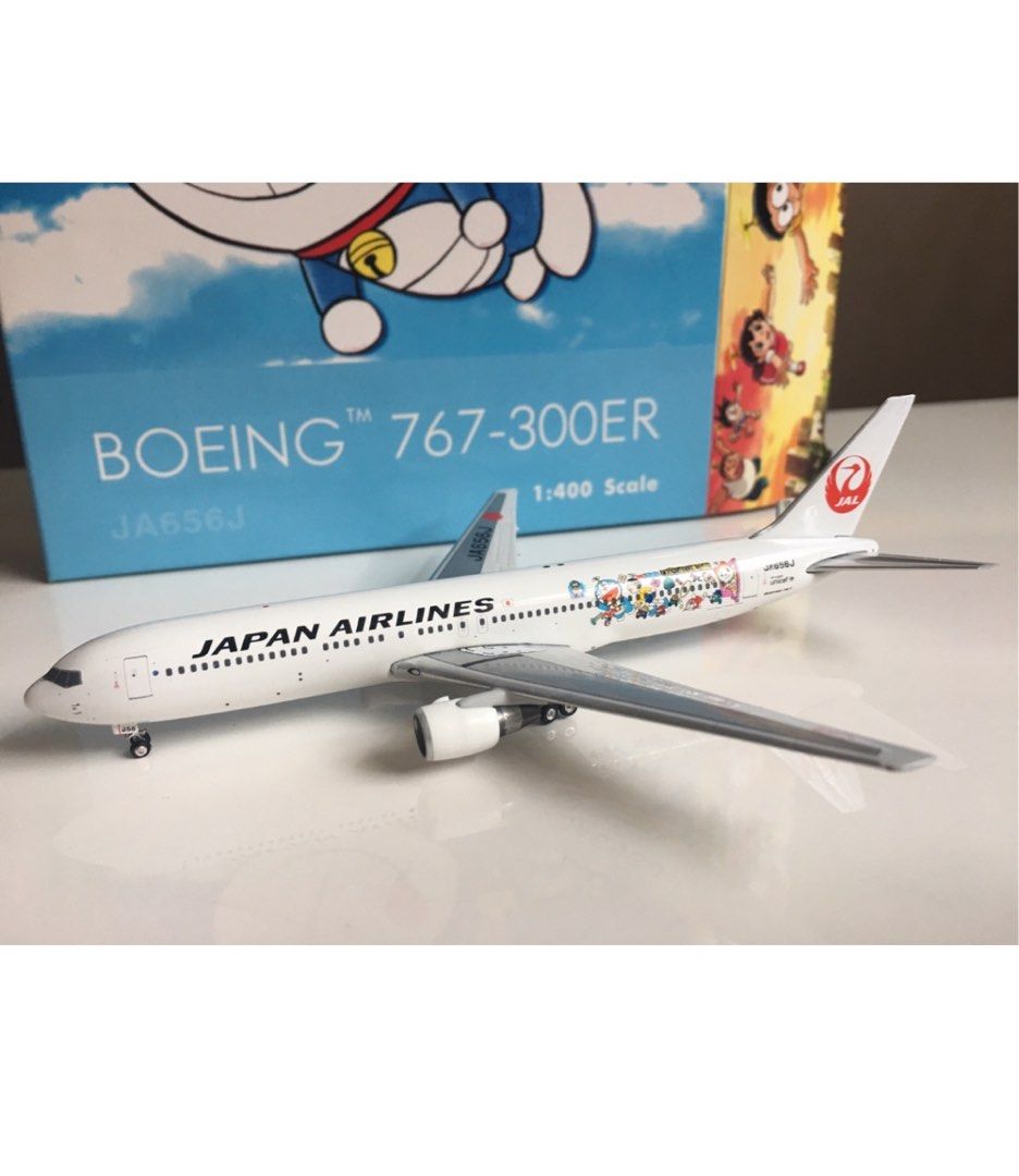 Phoenix 1/400 JAL B767-300ER Doraemon JA656J, Hobbies & Toys, Toys ...